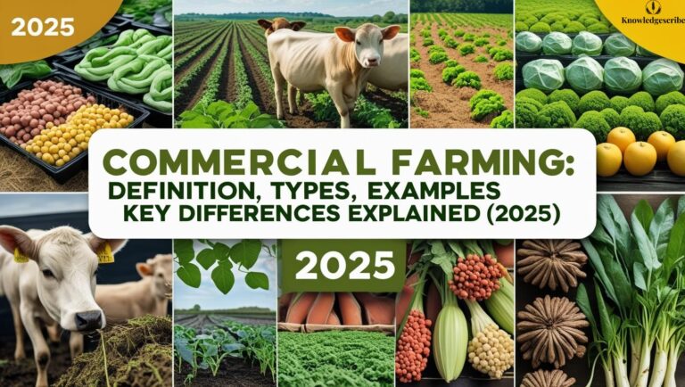 Commercial Farming, Definition, Types, Examples and Key Differences ...